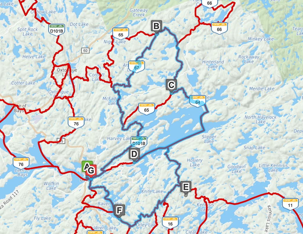 Route - Dorset Poker Run